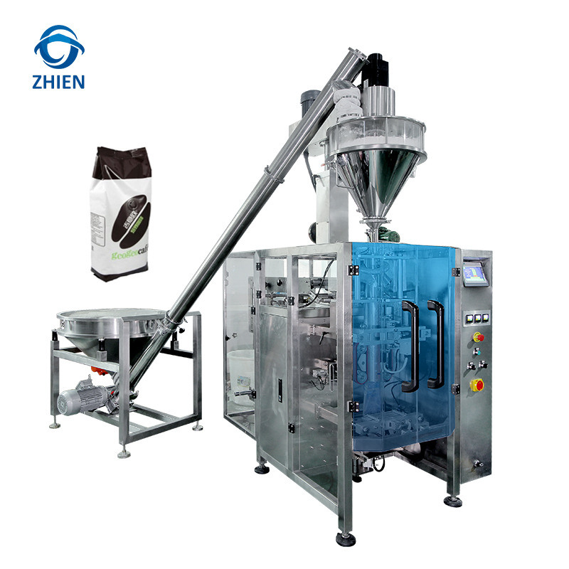 Powder Packaging Machine - VFFS Automatic Milk Coffee Detergent Powder ...